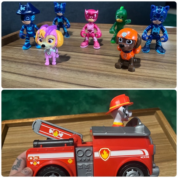 Paw Patrol | Toys | Paw Patrol Pj Masks Action Figures And Marshall ...